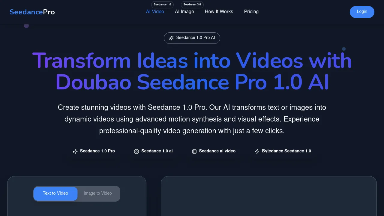 Seedance pro - BestofAI